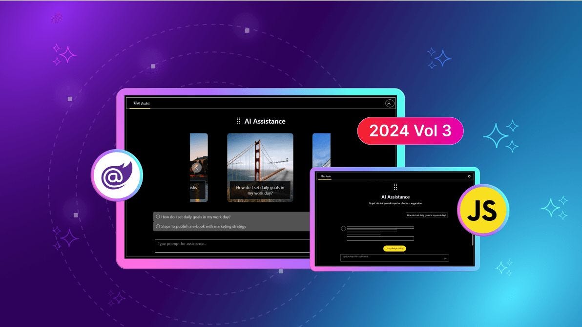 Sneak Peek 2024 Volume 3: Essential JS 2 & Blazor AI AssistView! | by Lucy Njeri Muturi ...