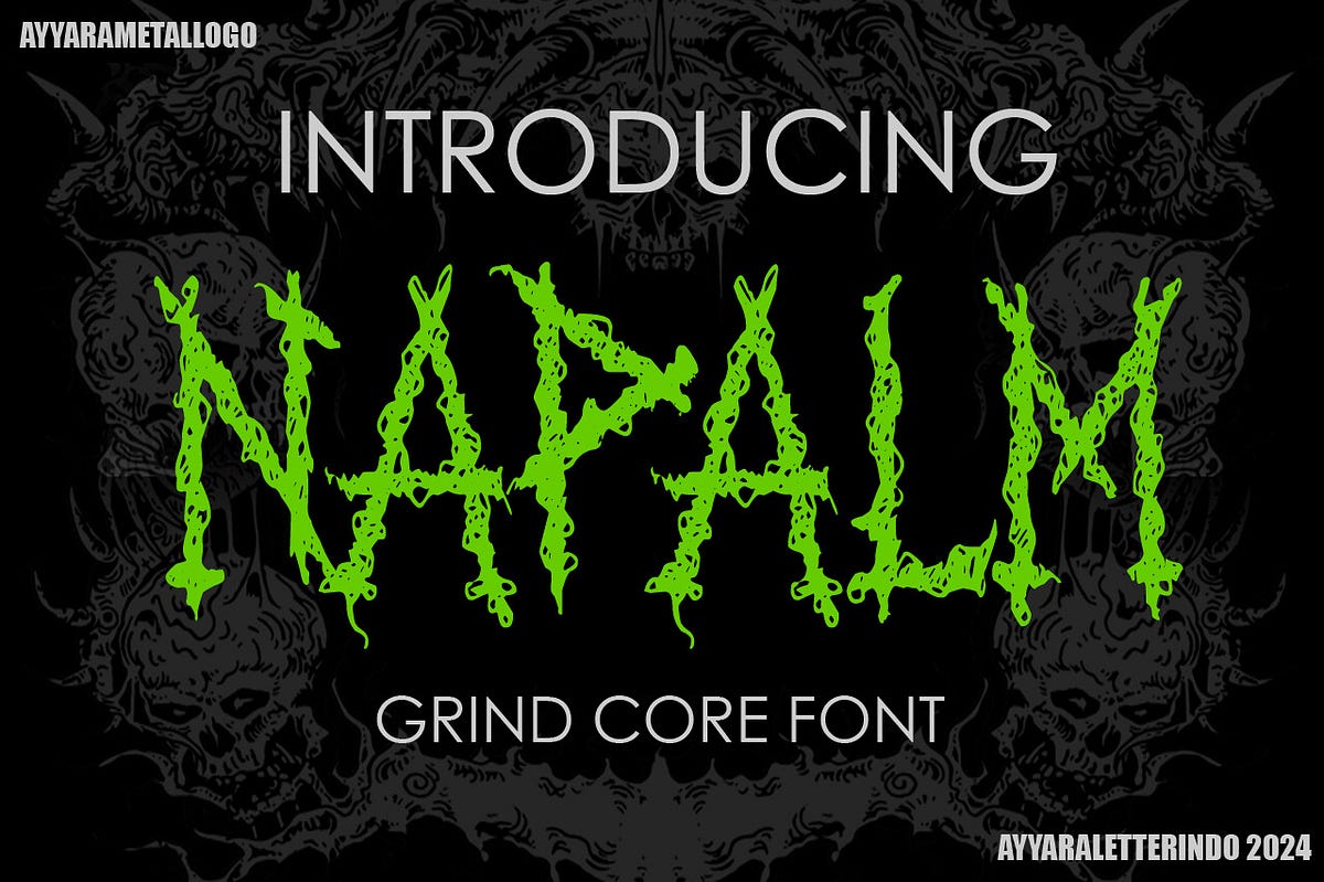 Napalm Font - Solarasculpt - Medium