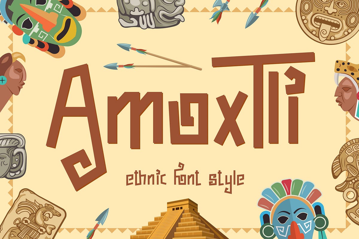 Amoxtli Font - Mockupartisan - Medium