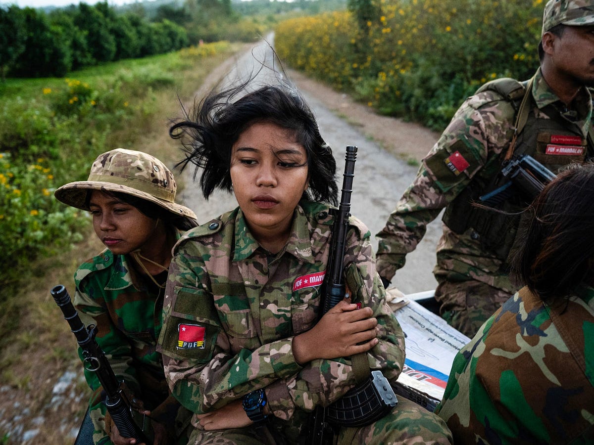 ‘Blood and sweat’: Myanmar resistance fights to overturn military coup ...