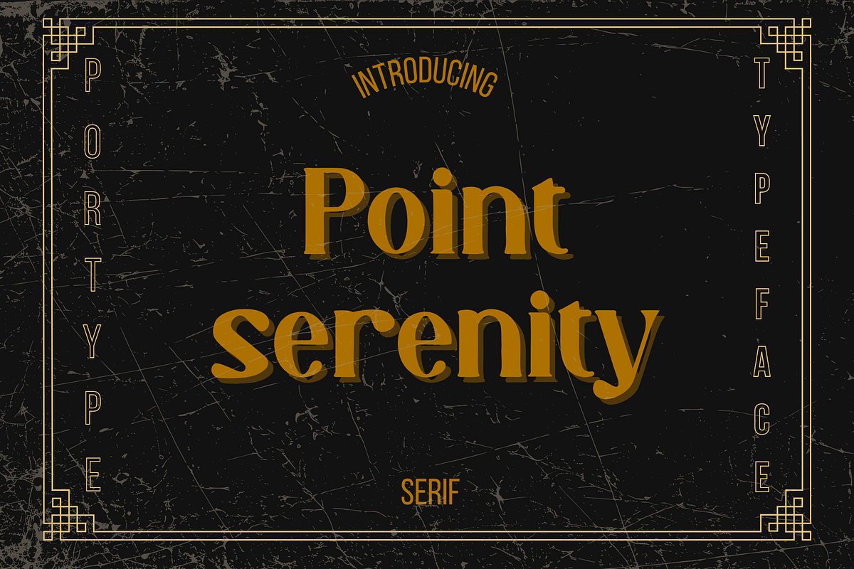 Point Serenity Font | by Glowgrove | Jun, 2024 | Medium