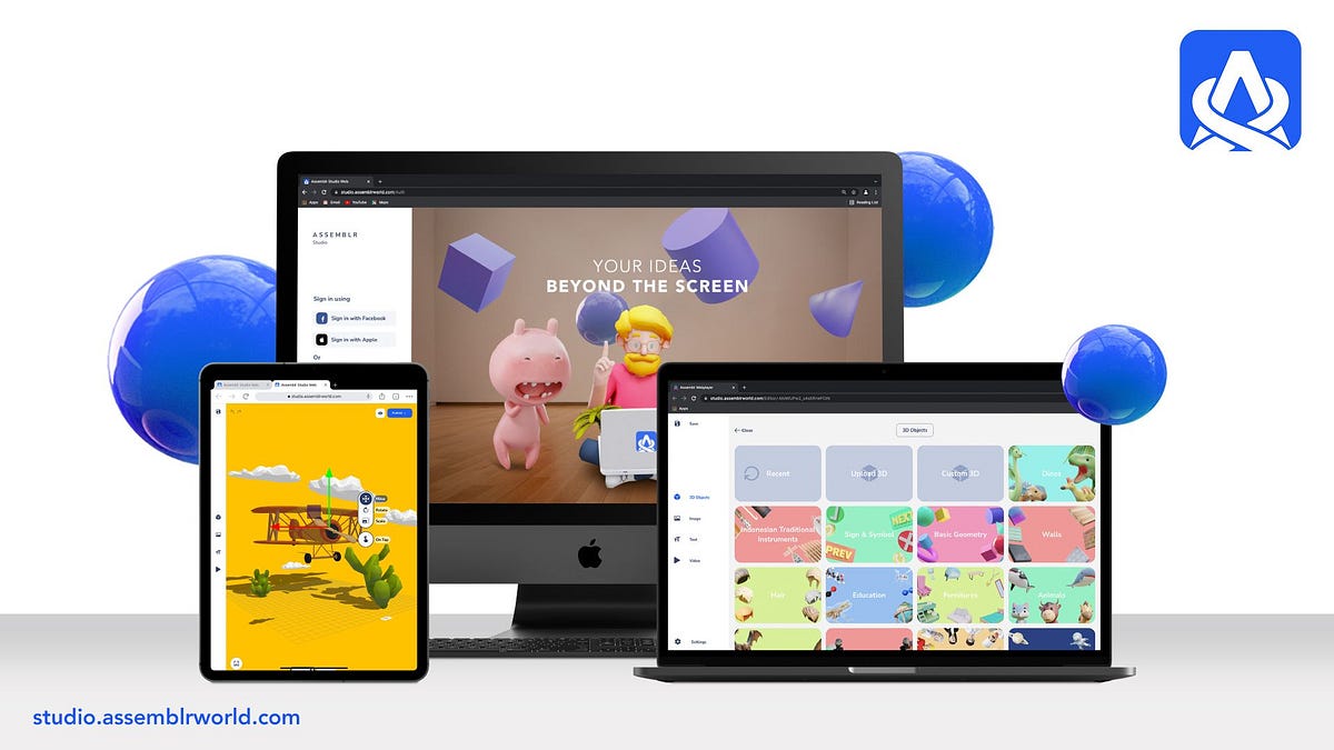 4 Alasan Kenapa Kamu Harus Coba Assemblr Studio Web | Medium