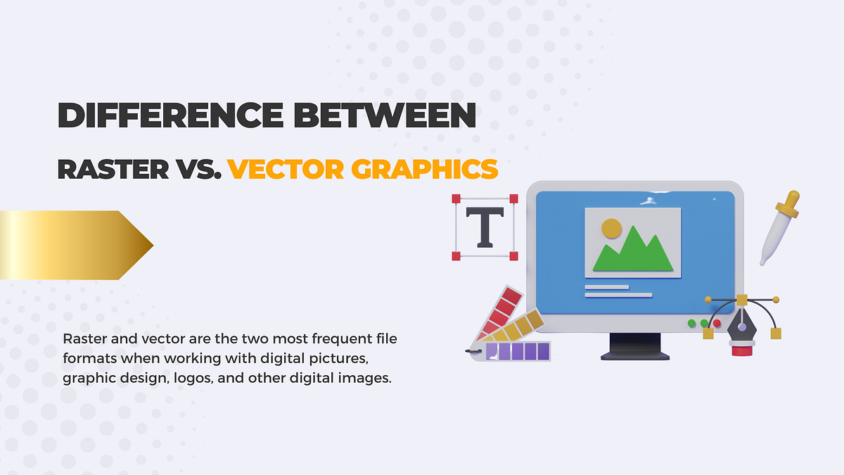 What is the difference between raster vs. vector graphics? | by Ivector | Nov, 2023 | Medium