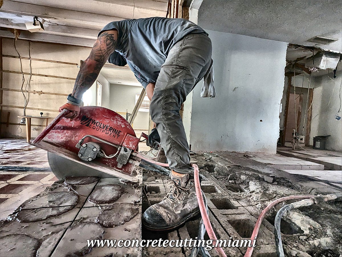 How to Cut Through Thick Concrete | by Concrete Cutting Miami | Medium