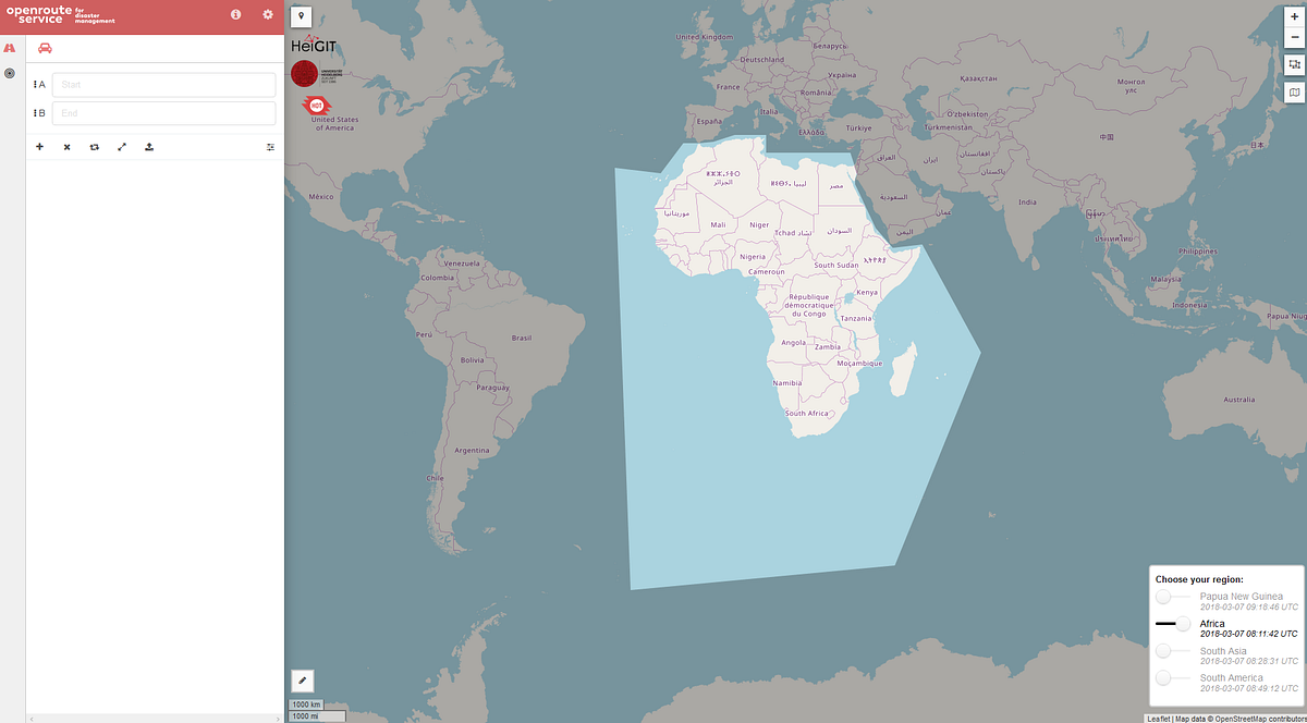 Openrouteservice for Disaster Management: Supporting Humanitarian ...