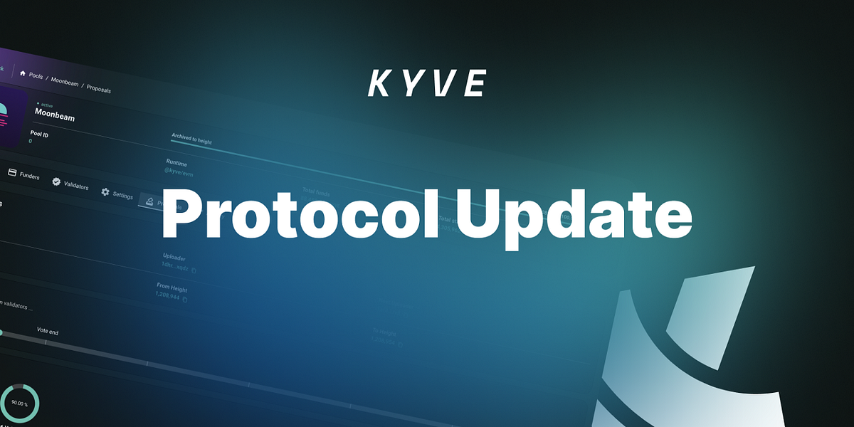 [Kyve แปลไทย] ประกาศการอัพเดต Protocol ครั้งที่สี่ของ KYVE | by Cryptdegree | Kyve Thailand | Medium