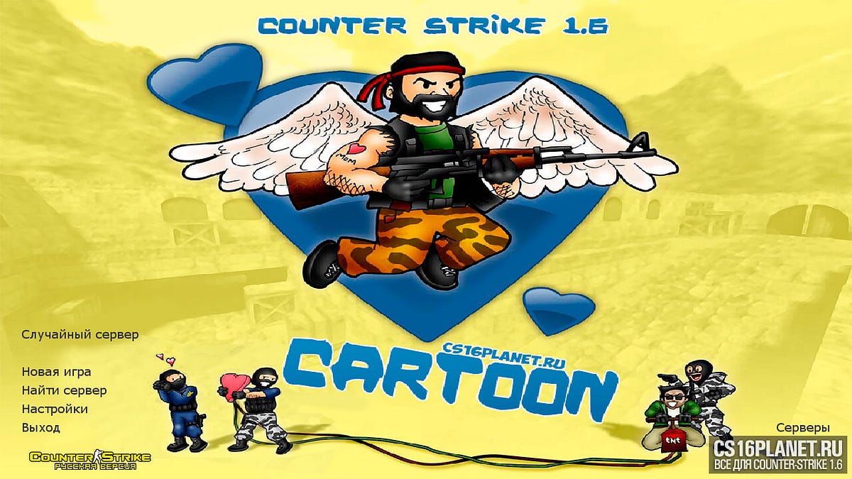 CS 1.6 Cartoon - Counter-StrikeR - Medium
