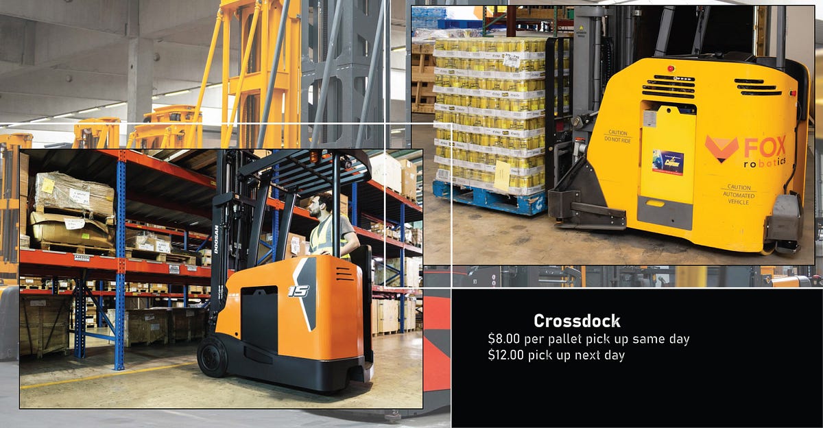 Cross-docking is accelerated by automation at a large retail store ...
