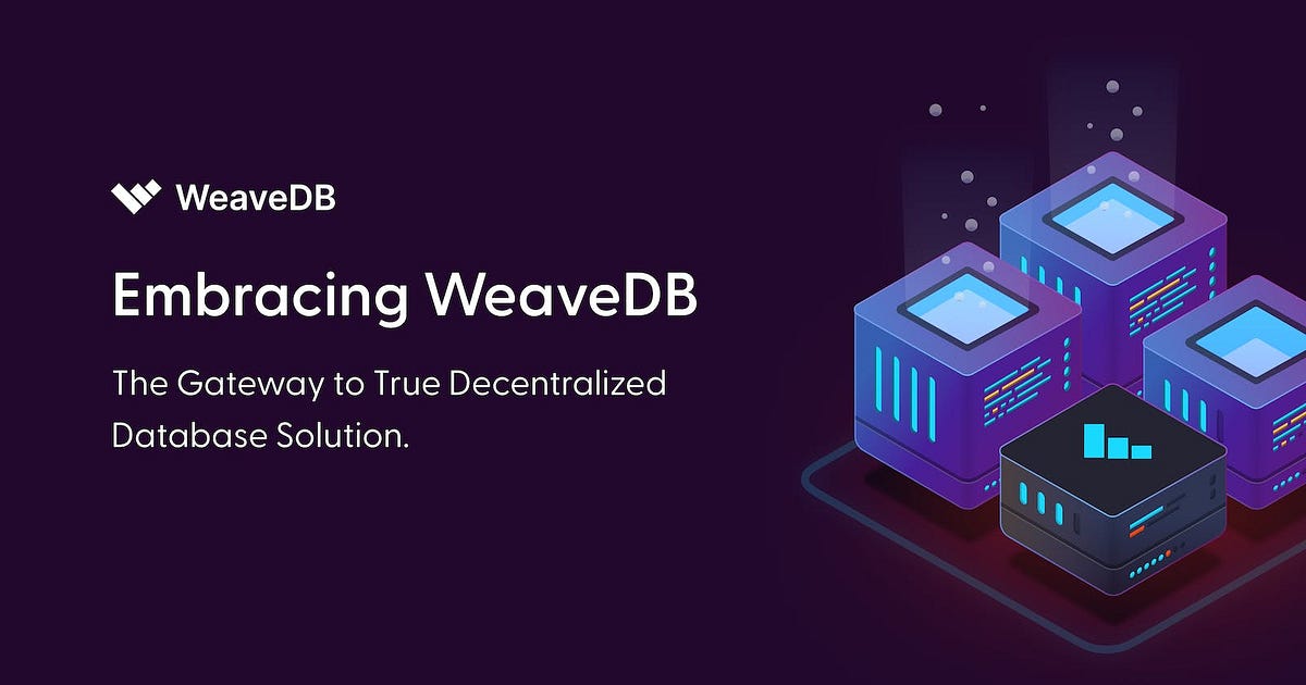 WeaveDB: A Decentralized Database Empowered by Arweave’s Warp Contracts | by Zk SHEDY | Aug ...