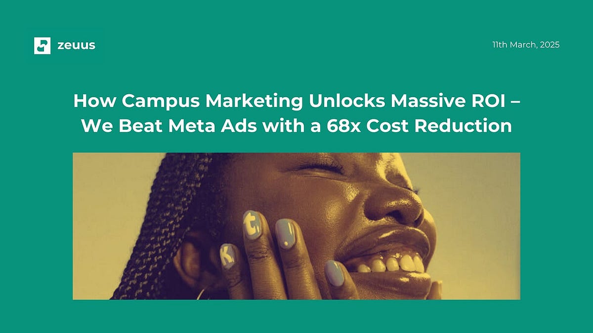 How Campus Marketing Unlocks Massive ROI | by Campus Marketing Insider ...