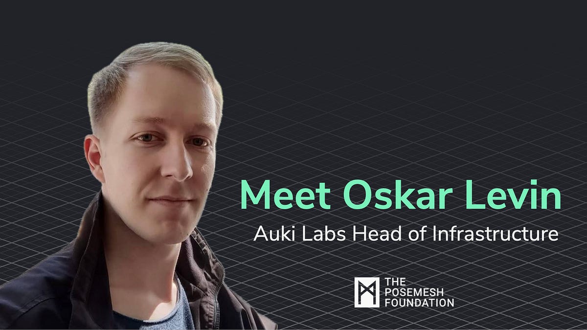 Crafting the Digital Frontier: Oskar Levin’s Role as Auki Labs Head of ...