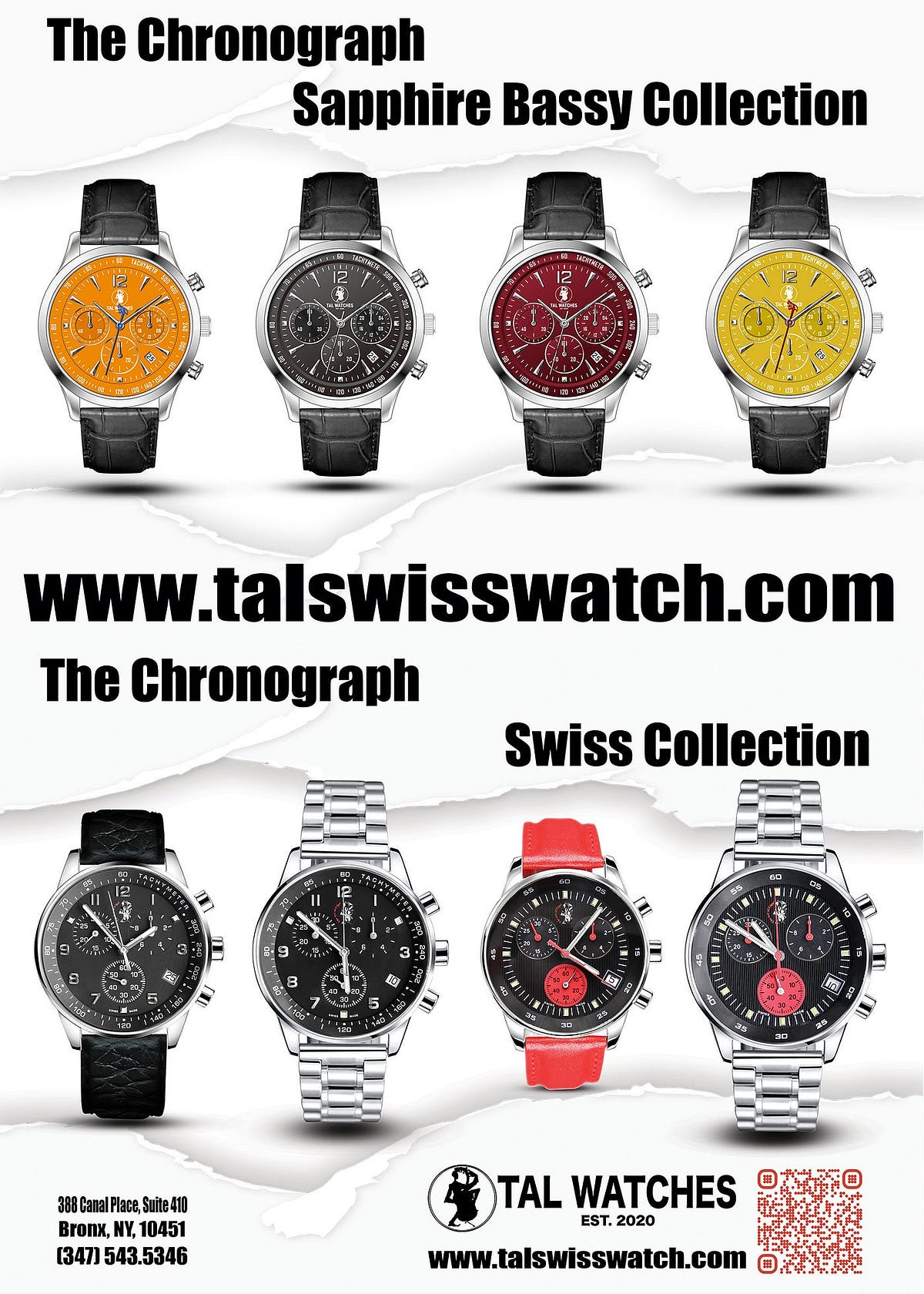 Tal Watches’ Chronograph Sapphire Collection | by Panths123 | Aug, 2024 ...