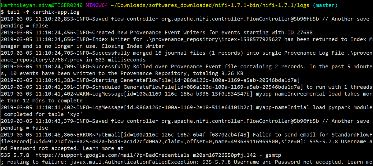 Real Time NiFi Alerts and Automated Log Capturing in Spark | by Tiger Analytics | Medium