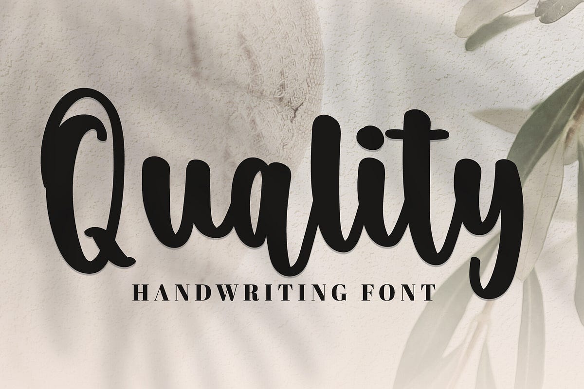 Quality Font - Avaastral - Medium