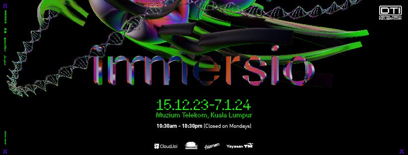 IMMERSIO 2023: Interactive Installation | by Natasha Noor Aziz | Apr ...