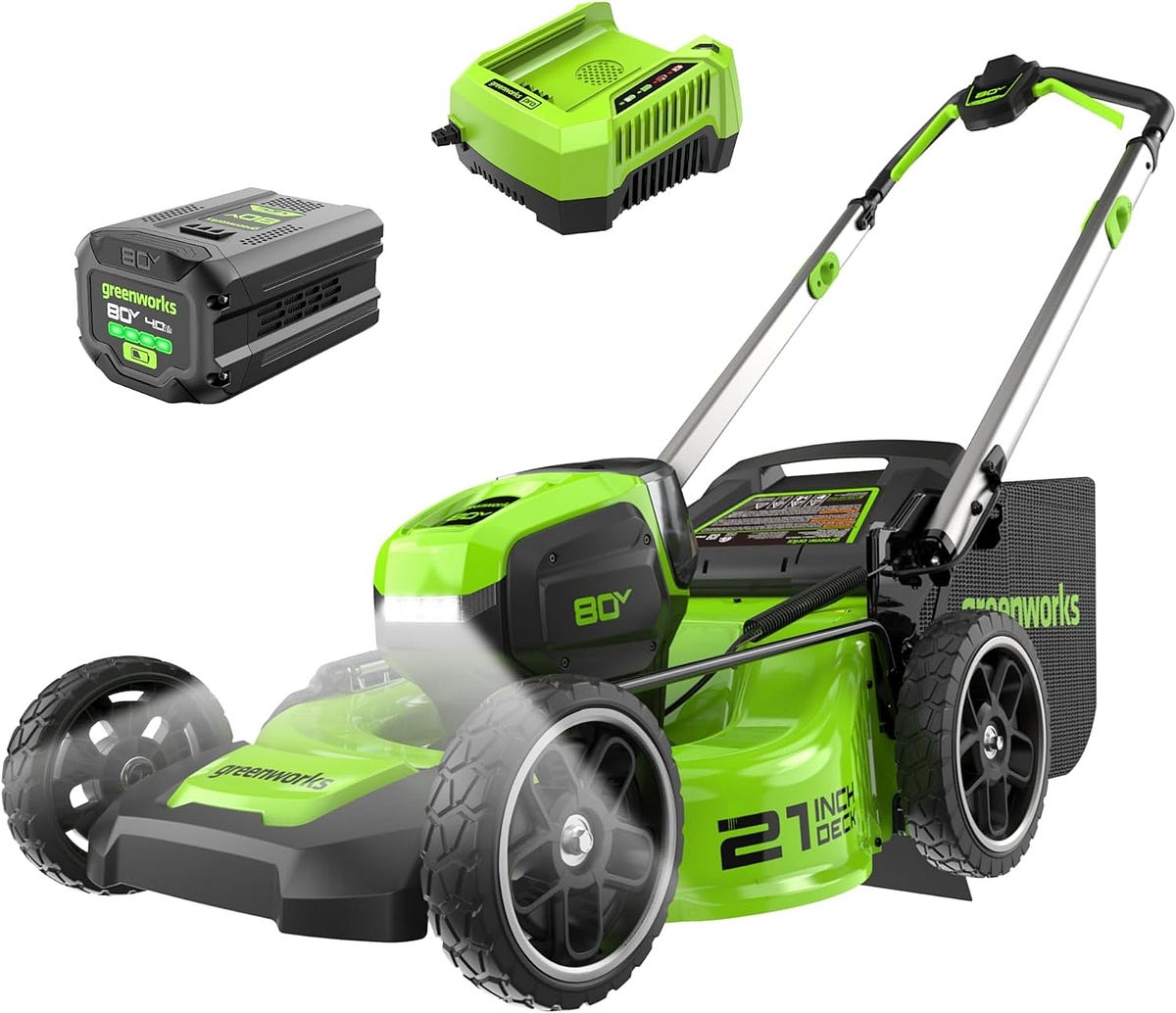 Greenworks 80V 21" Brushless Lawn Mower Review | by Green Blades ...