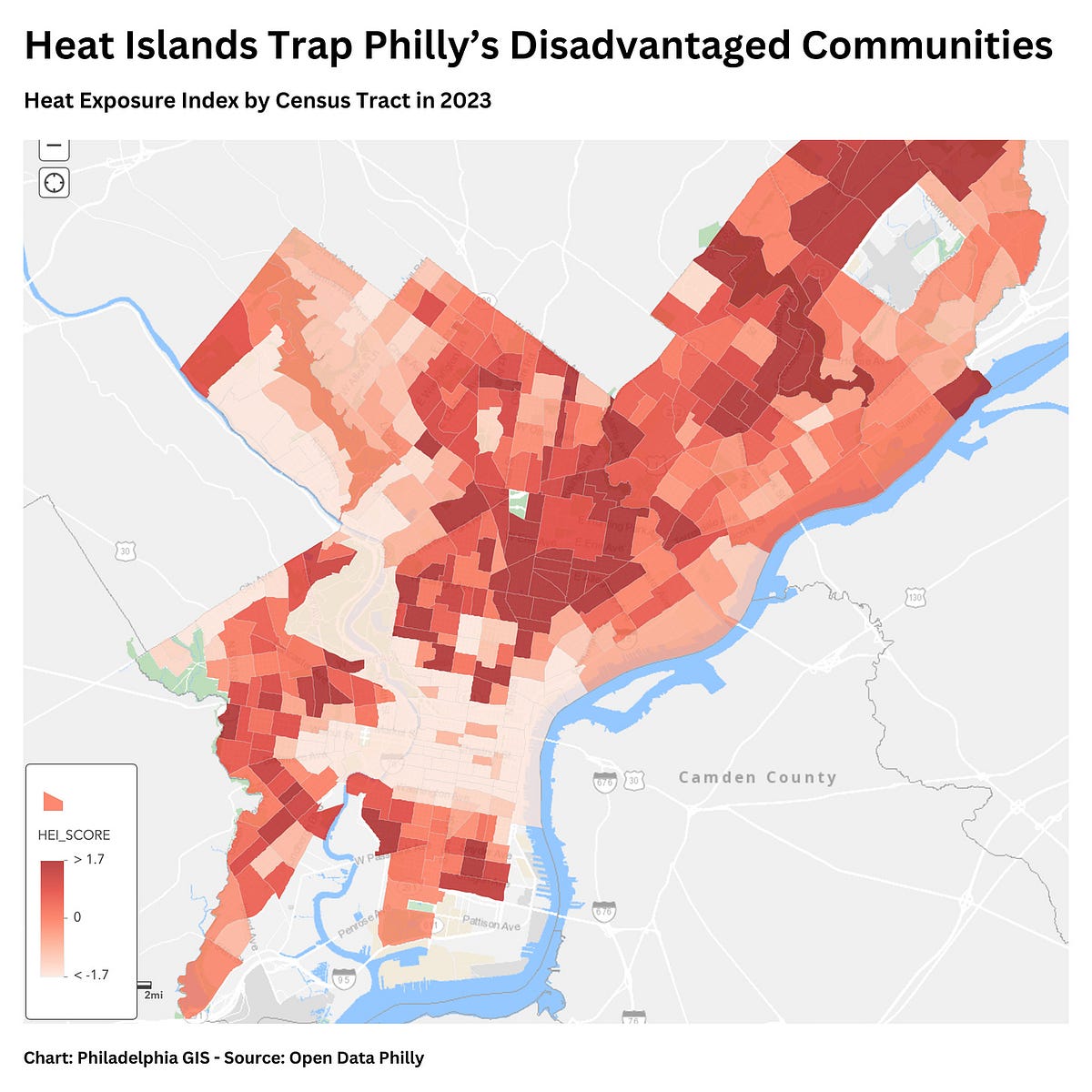In Philadelphia Murals, Litter, & Heat Islands Abound | by Gibson Hurst ...