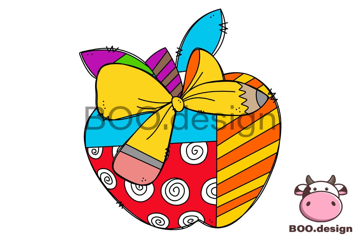 Apple Bow Svg, Back to School Svg | by Craftycarla | Medium