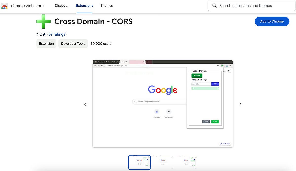 My Chrome Extension — Cross Domain — CORS Hits 50,000 Active Users ...
