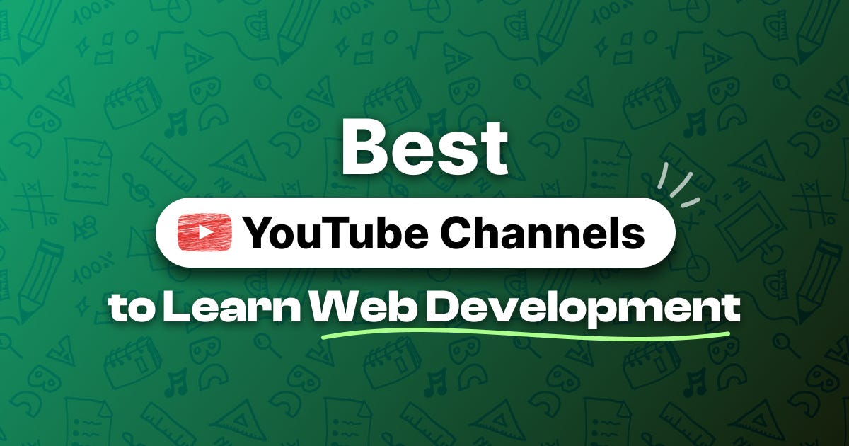 YouTube Channels to Easily Learn Web Development | by Yunus Emre Adas | Write A Catalyst | Jul ...