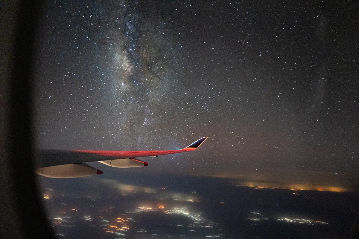 Turning Off the Light Inside. I was on a plane going back home from ...