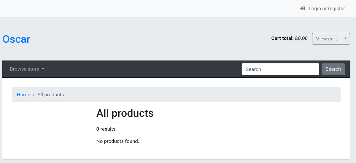Creating a Django-Oscar App with Dashboard (Part 1) | by Farid Musa | Level Up Coding