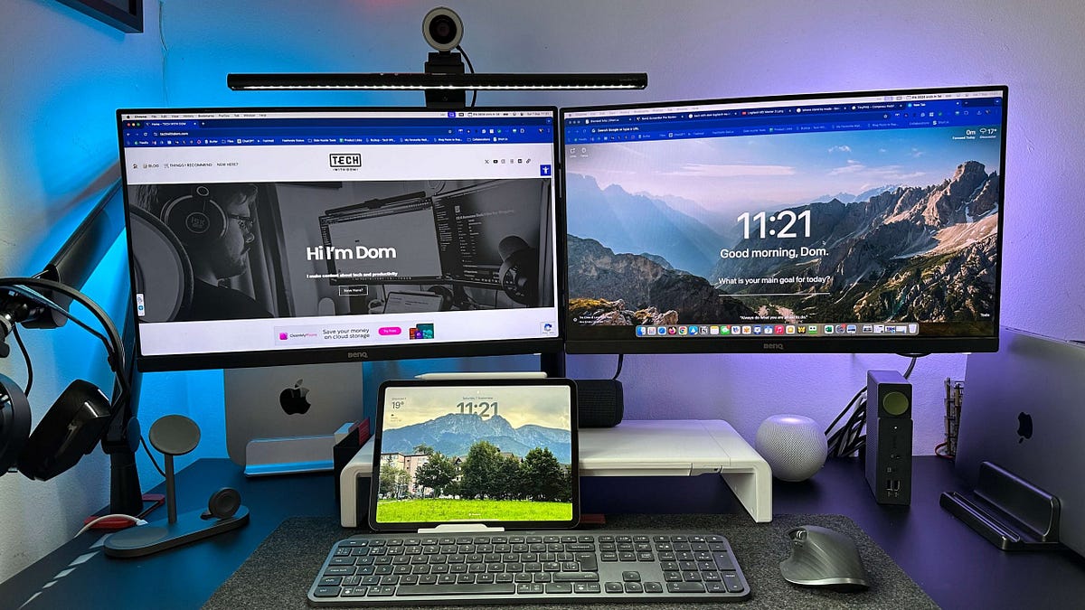 8 AWESOME Desk Accessories to Transform Your Apple Desk Setup | by Dom ...