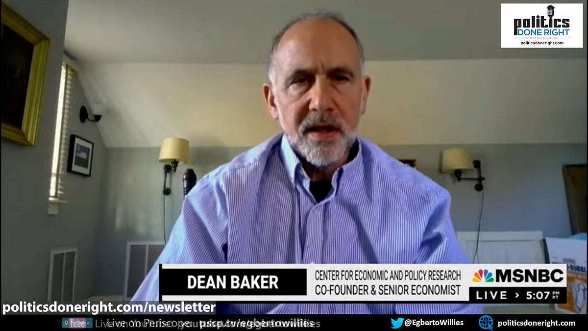 Economist Dean Baker puts the blame on Silicon Valley Bank squarely on ...