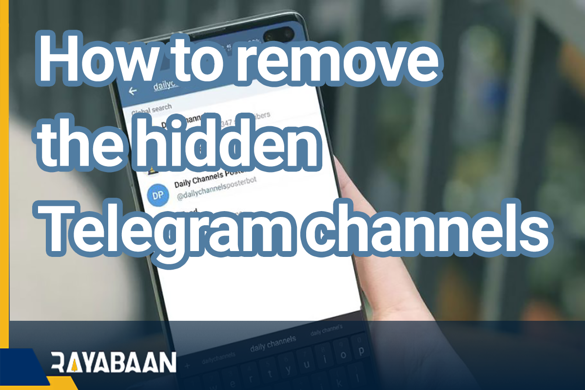How to remove the hidden telegram channels | by Amini Hamid | Medium