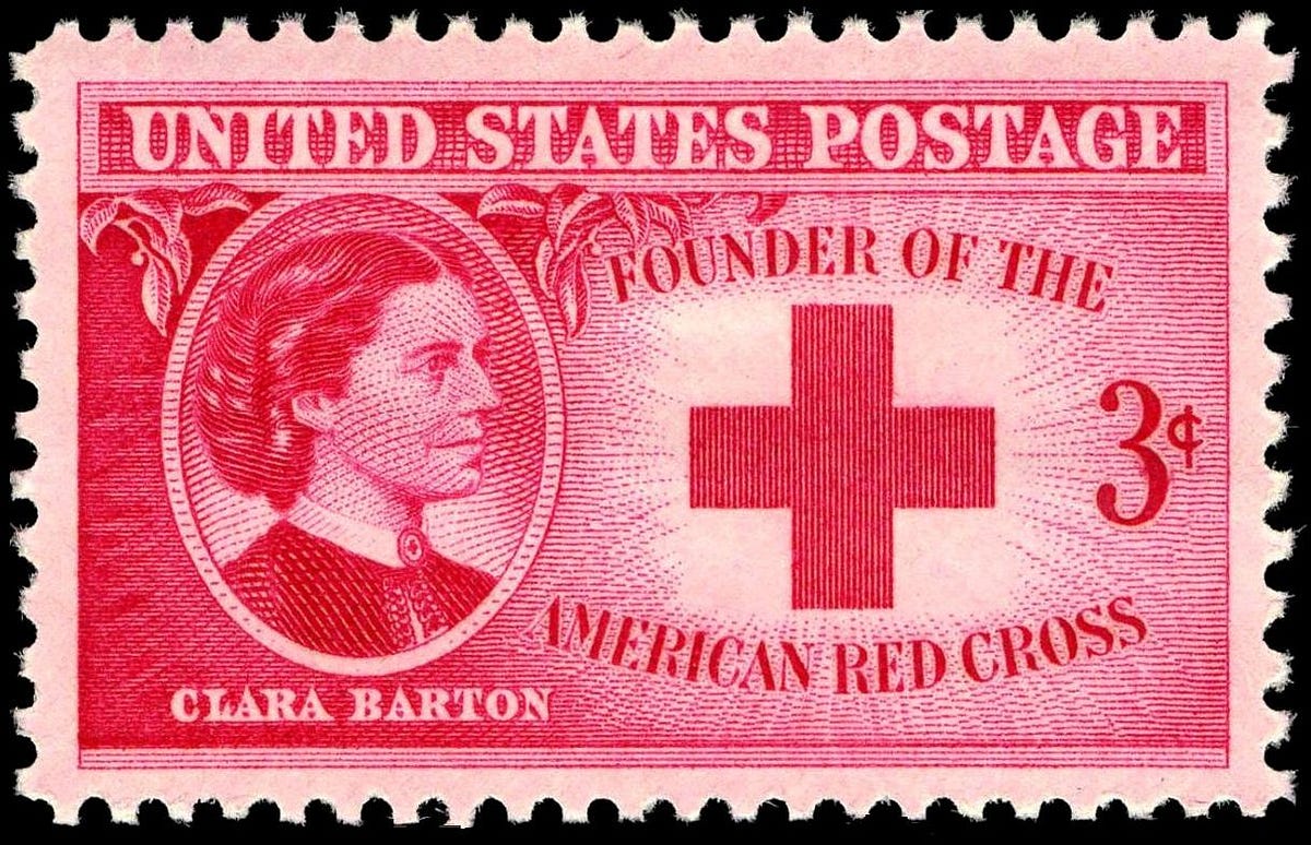 American Red Cross Founders Day. The Red Cross was founded by Clara ...