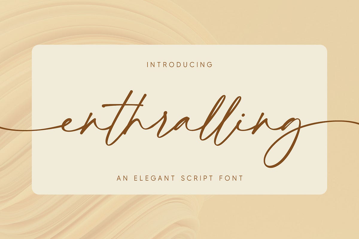 Enthralling Font - Emmaethereal - Medium