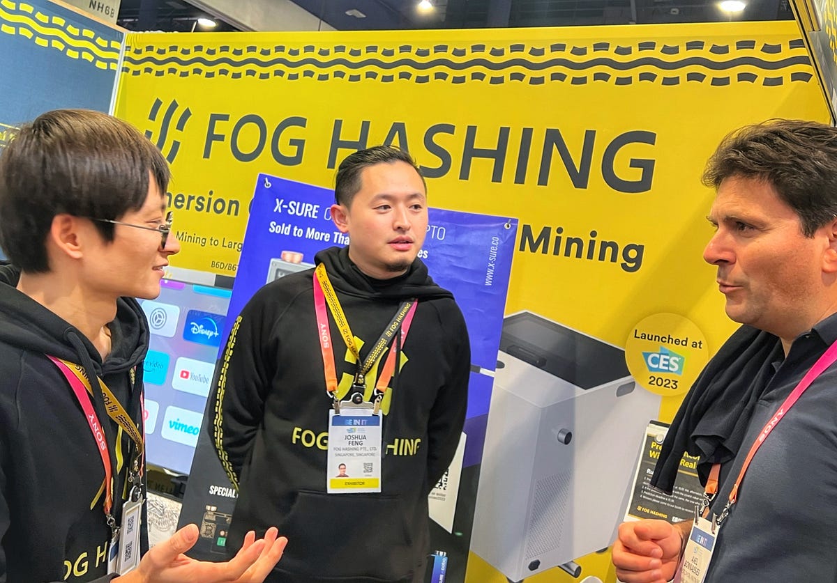 Cryptomining? The opportunity Fog Hashing brought to CES 2023 | by ...