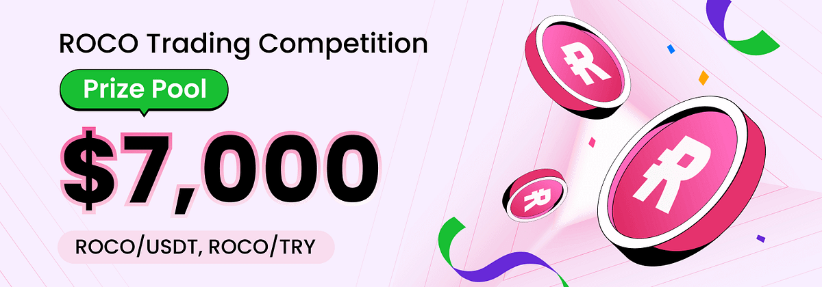 ROCO Trading Competition Starts Now, Join to Share $7,000 ROCO Mega Rewards! | by CoinTR Pro ...