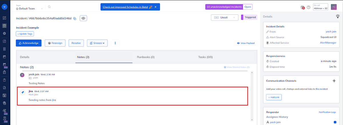 Enhancing Incident Collaboration: Jira Notes Now Integrated with ...