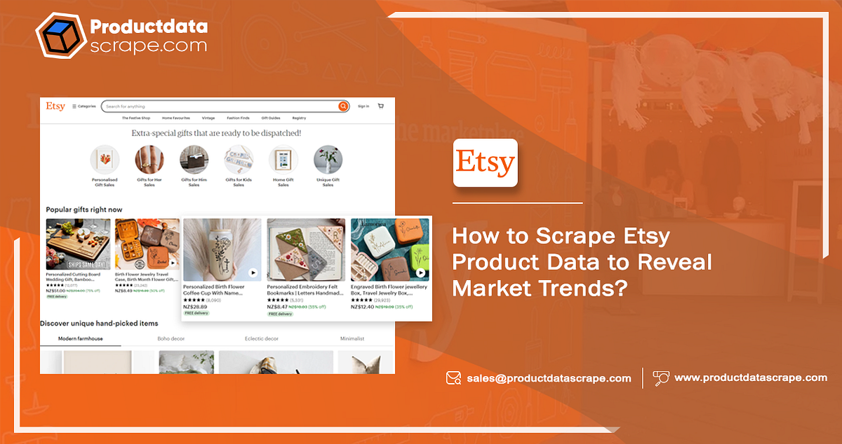 How to Scrape Etsy Product Data to Reveal Market Trends? | by Productdatascrape | Apr, 2024 | Medium
