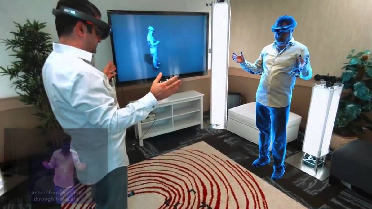 Holoportation. Microsoft developed a new technology… | by Utsav App ...