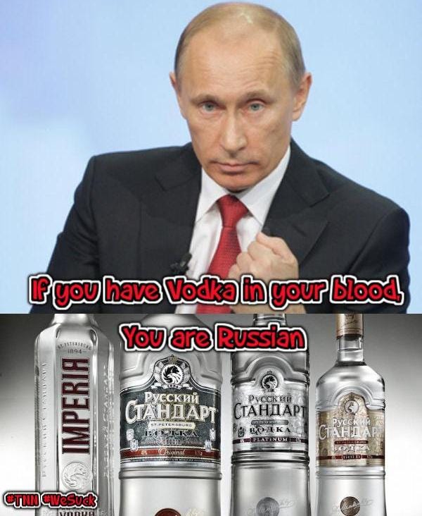 Russian Vodka Meme