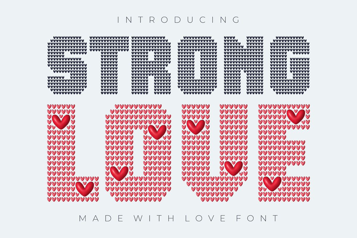 Strong Love Font | by Isabellaink | May, 2024 | Medium