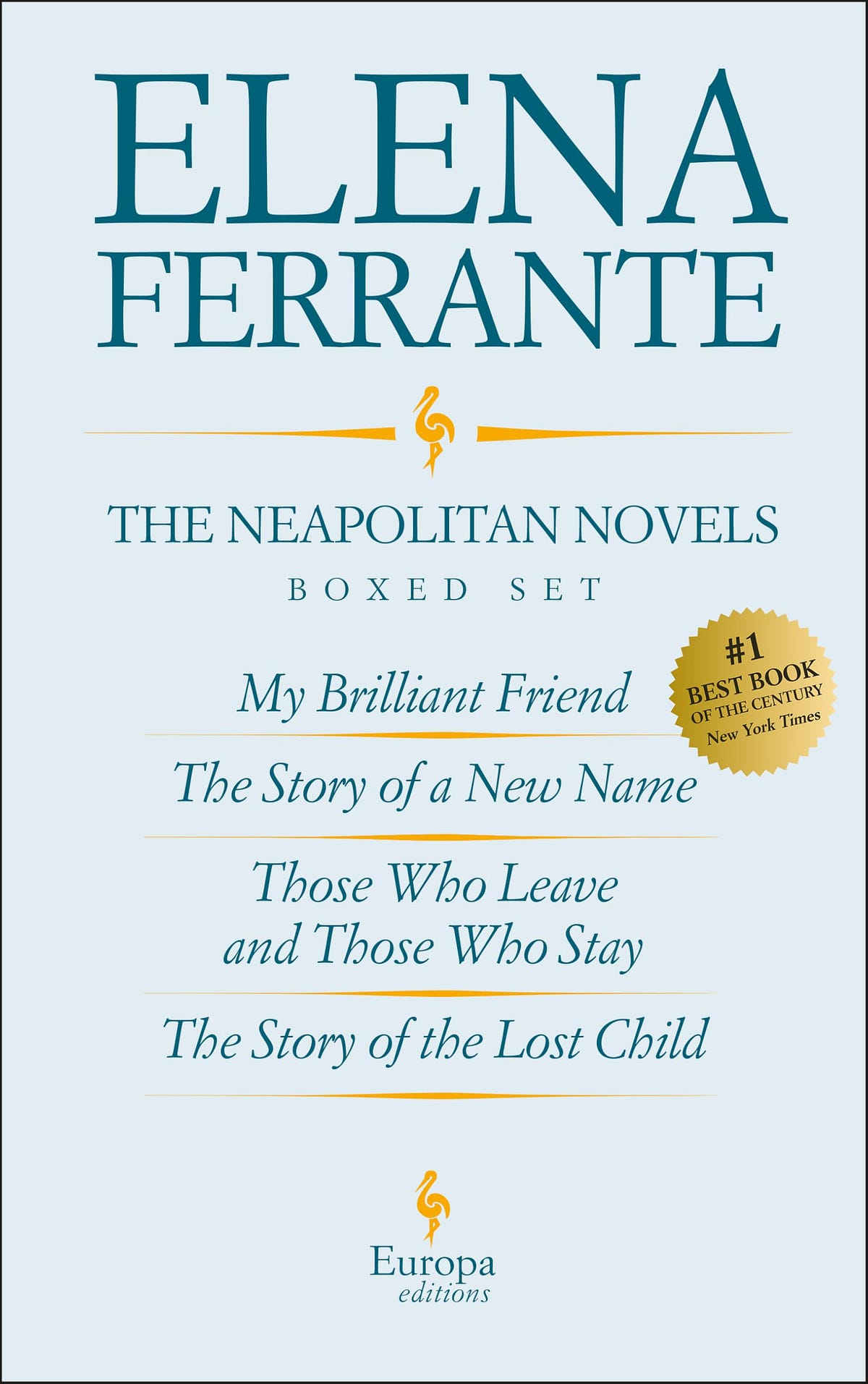Neapolitan Novels by Elena Ferrante | by Eugenia Yang | Medium