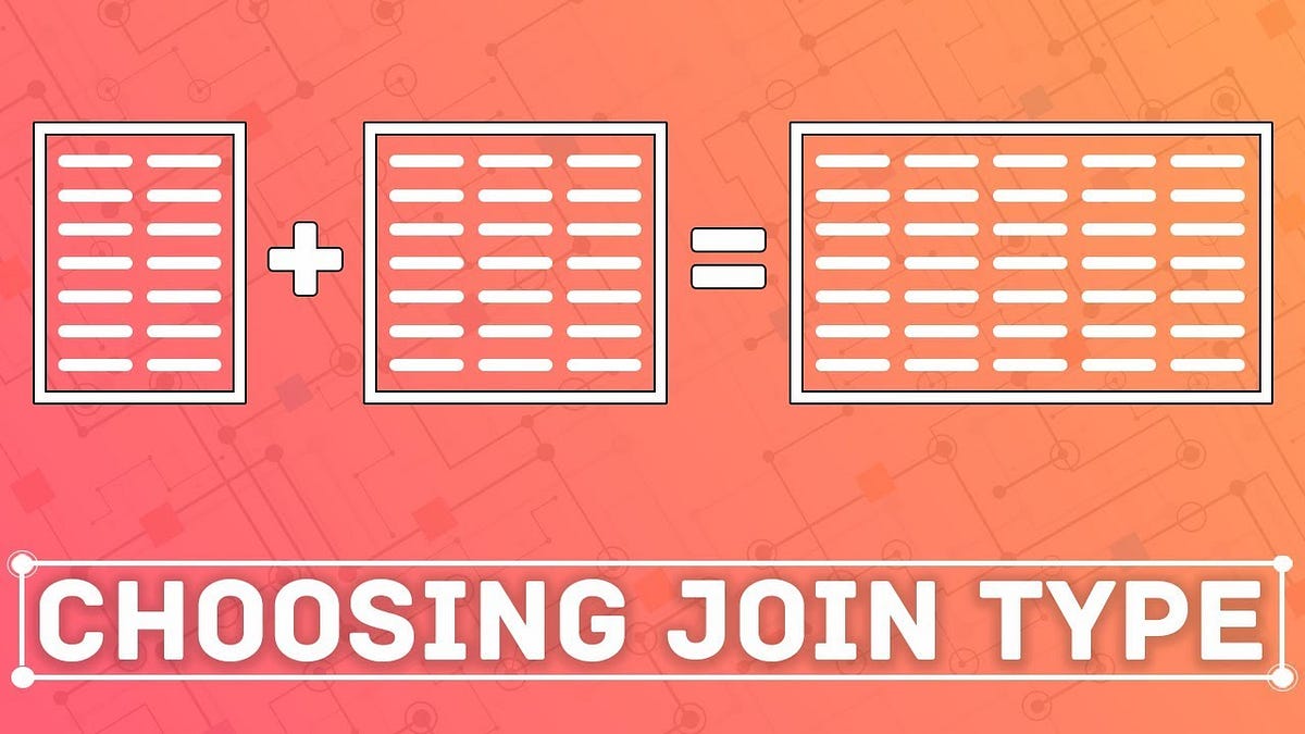 Joins in Tableau: Choose the correct join type | 365 Data Science | Medium