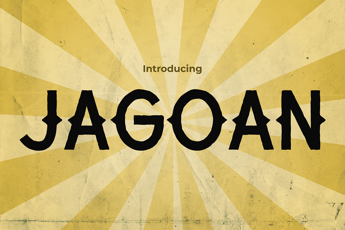 Jagoan Font OTF | by Lilyluminate | Apr, 2024 | Medium