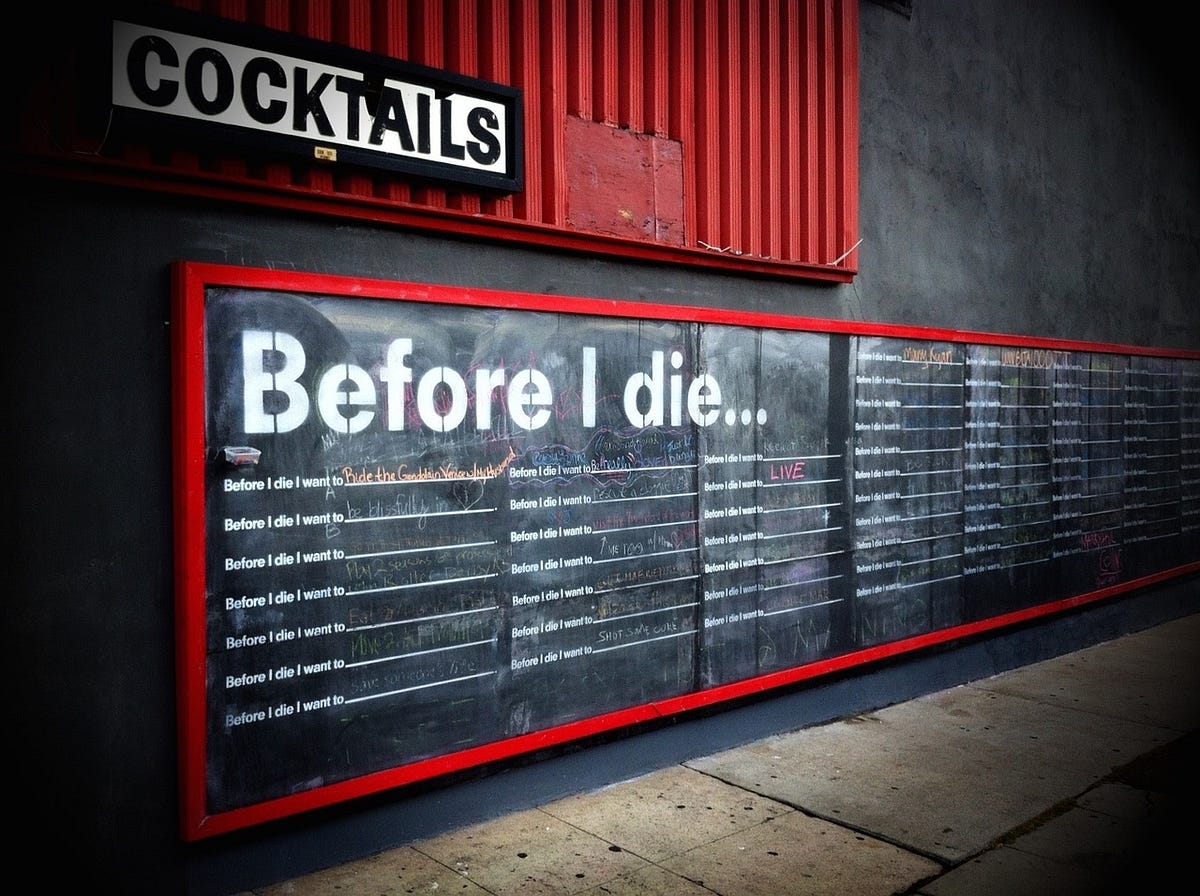 The Ultimate Bucket List: How Many Have You Checked Off? | by Positive ...