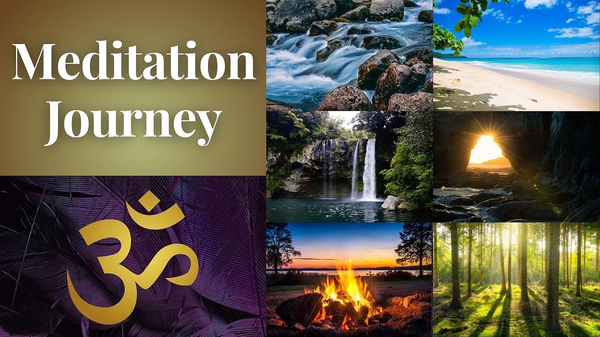 Om Mantra: Meditation Journey — Nature Ambience Sounds (Forest, Stream ...