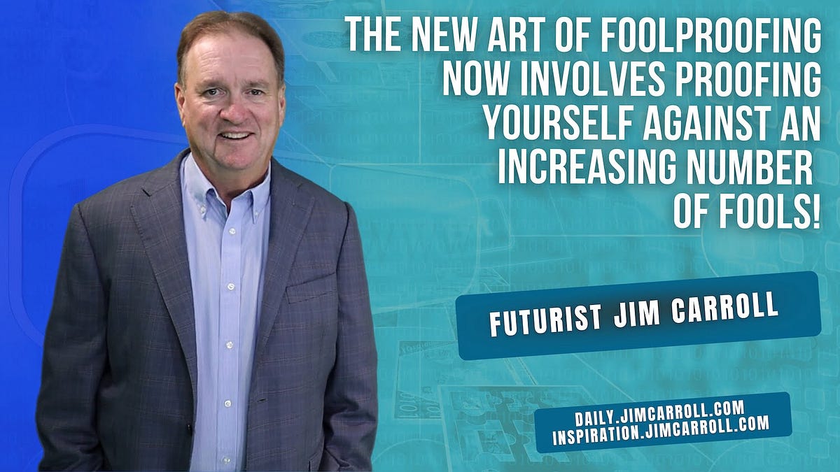 Jetsons and Flintstones.. “The new art of foolproofing now… | by ...