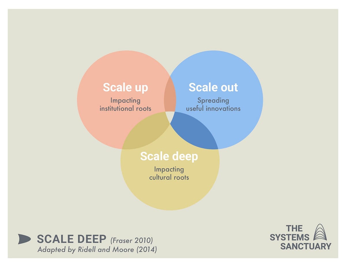 Scaling Deep: Where it came from and more to go | by Tatiana Fraser | Refuge for systems leaders ...