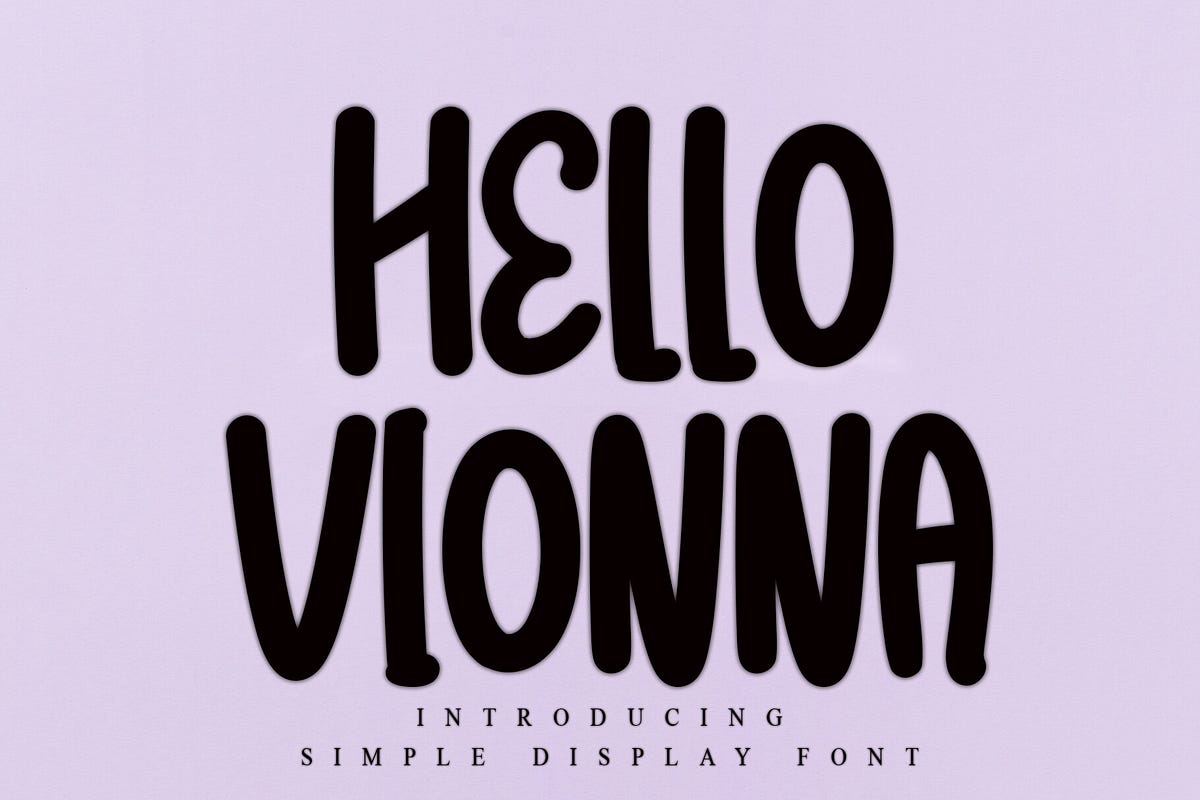 Hello Vionna Font - Lilylumos - Medium