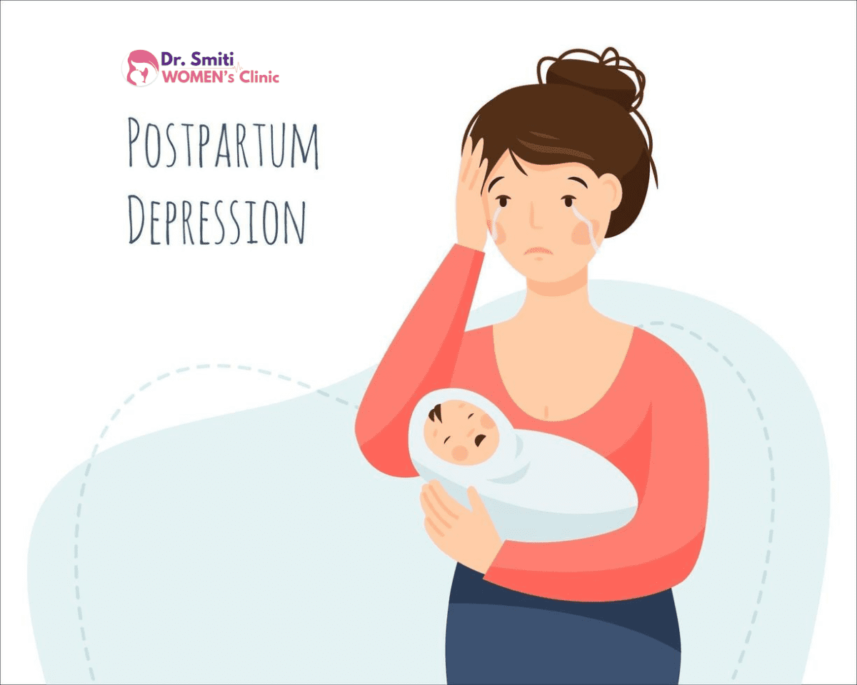Postpartum depression. After having a baby, a woman face a… | by ...