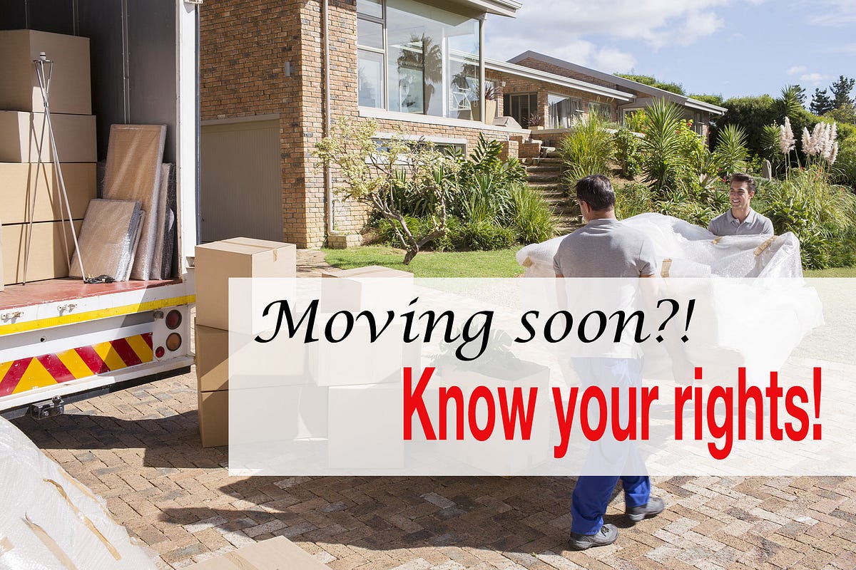 Moving soon? Know your rights and responsibilities | by Norman Goodman ...