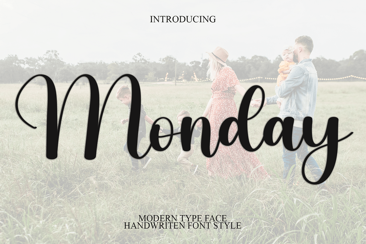 Monday Font | by Emmaenigma | May, 2024 | Medium