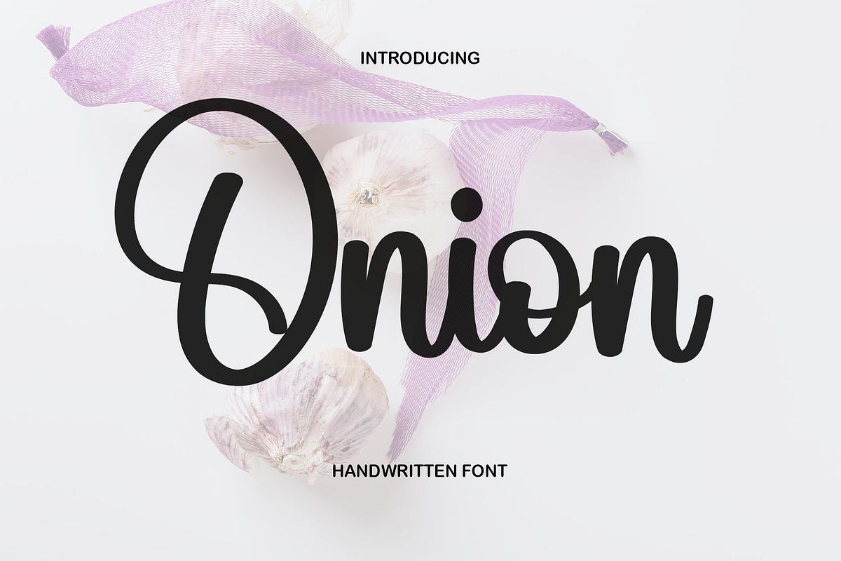 Onion Font - Chloechroma - Medium